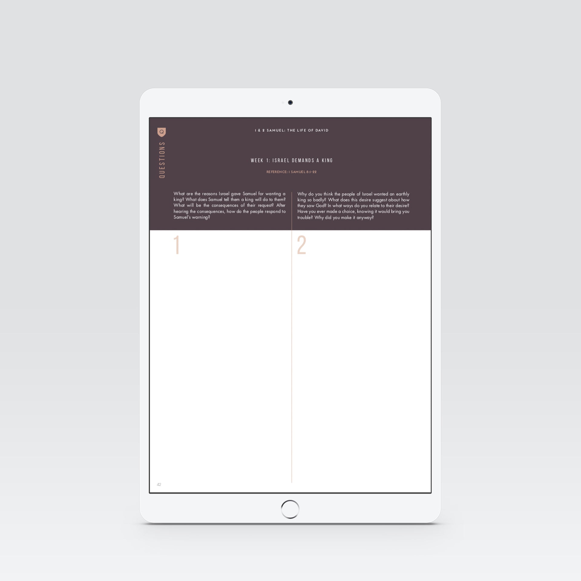 1 & 2 Samuel | Women's Bible Reading Plan (DIGITAL) – She Reads Truth